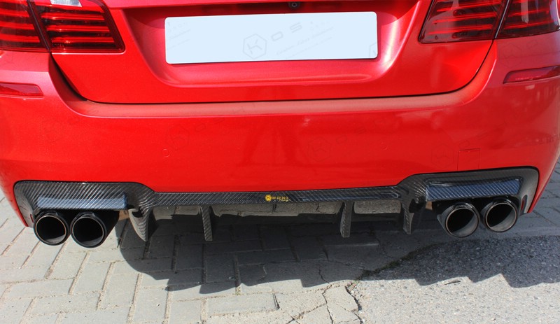 Carbon fiber BMW M5 2015 rear diffuser | Koshi Group L.L.C.