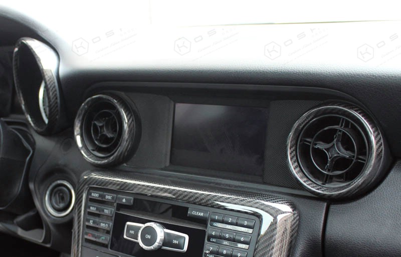 Carbon fiber SLK R172 interior air vent | Koshi Group L.L.C.