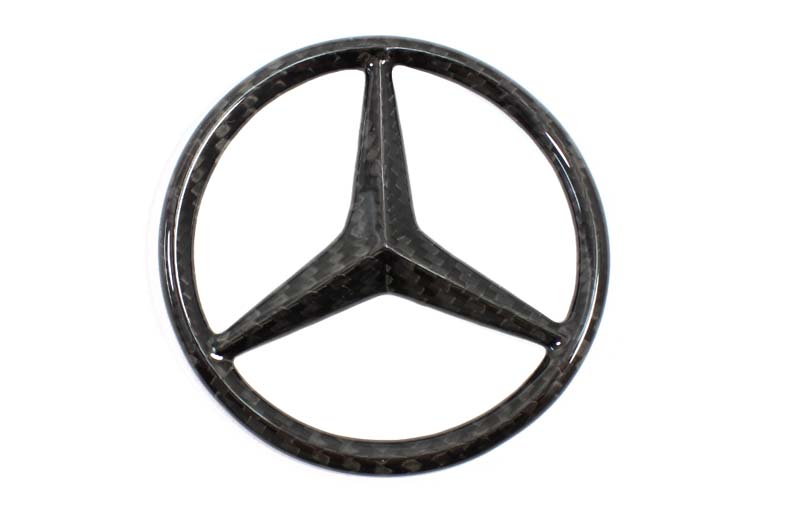 Carbon Fiber Mercedes Benz SLK R172 Back Logo | Koshi Group L.L.C.